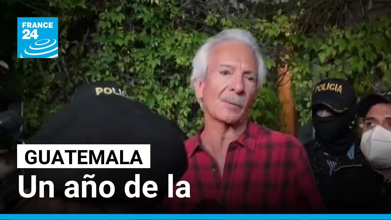Guatemala: un año de la detención de Rubén Zamora, periodista crítico al Gobierno - France 24